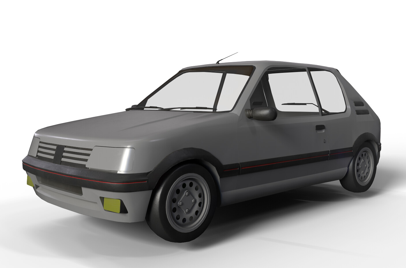 ArtStation - Peugeot 205 (W.I,P)