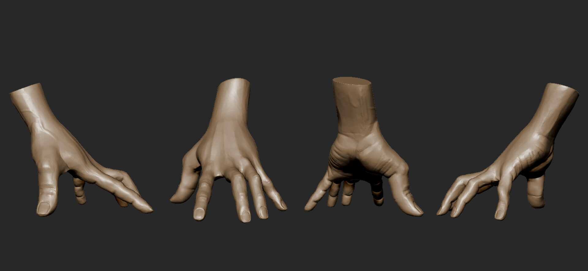 Artstation Hand 3d Model