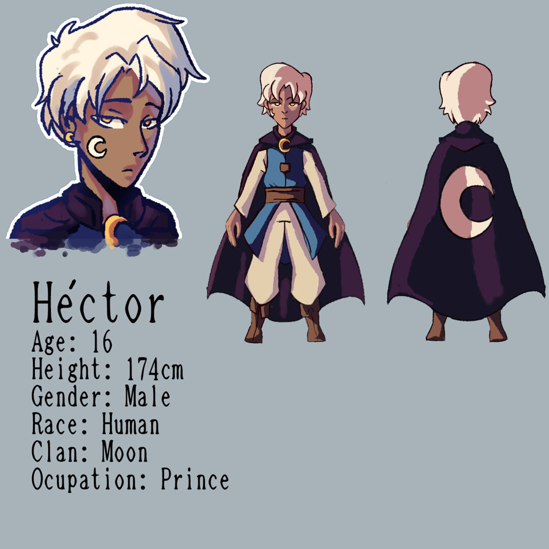 ArtStation - Old Concept of Héctor - Eclipse: Shine of Dawn