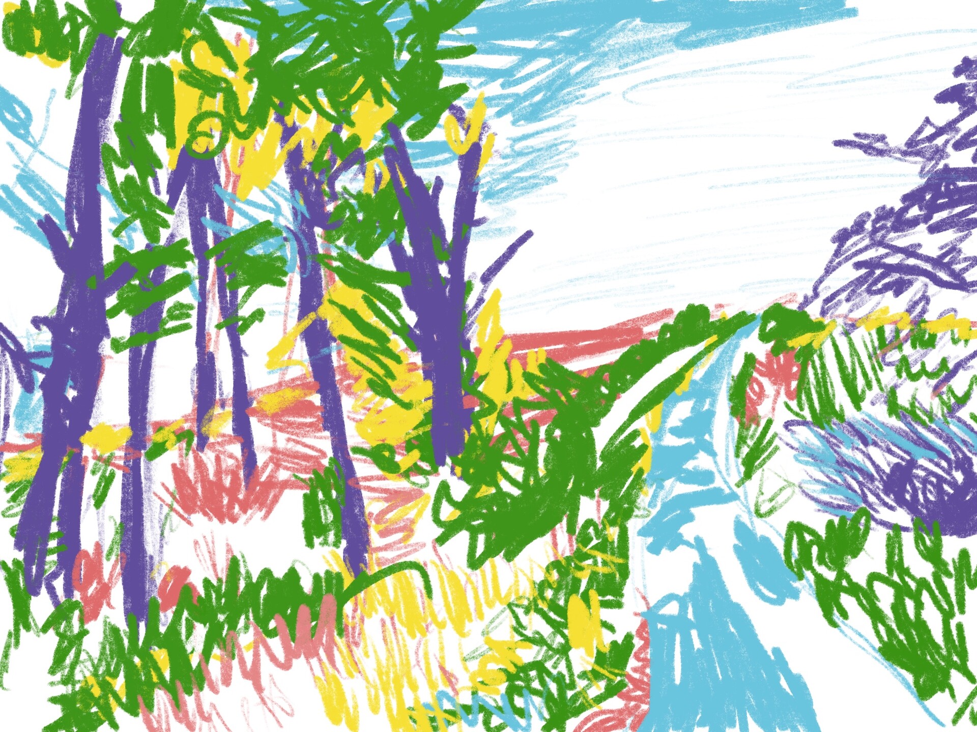 ArtStation - Gesture Landscape