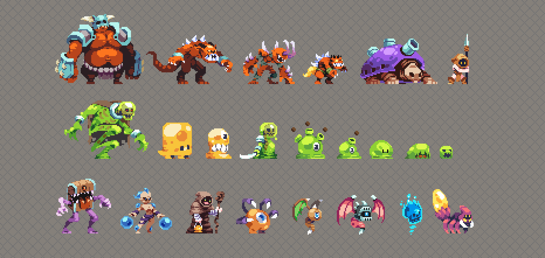 ArtStation - Some enemies