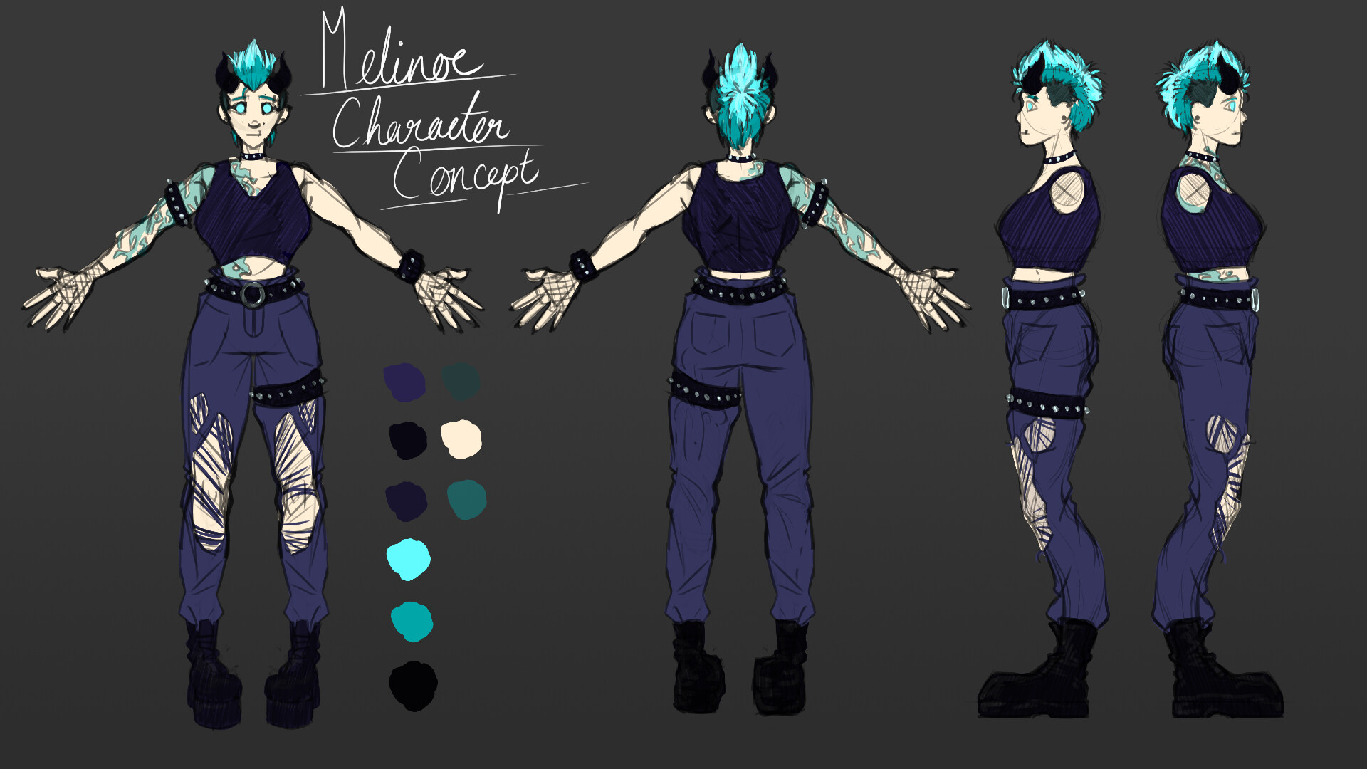 ArtStation - Melinoe Character Concept