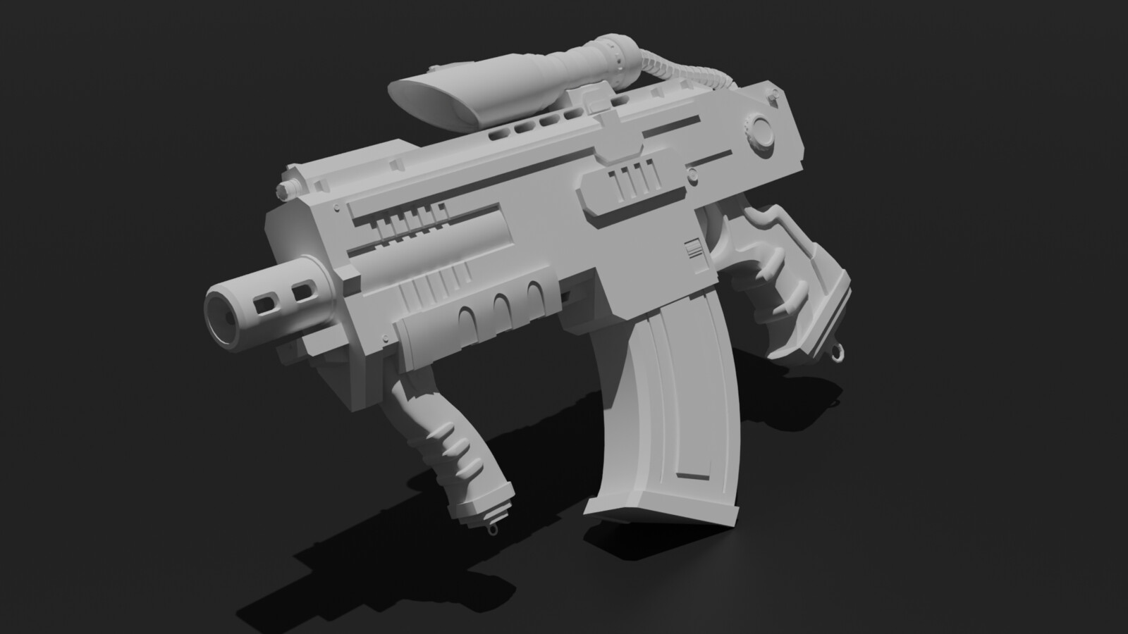 Calum Leatham - Umbra Bolter Redesign Low Poly