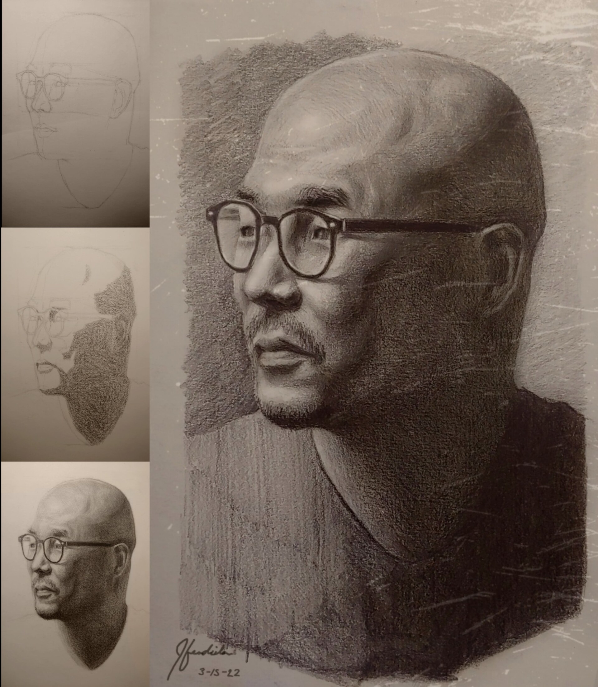 ArtStation - Portrait of Kim Jung-Gi