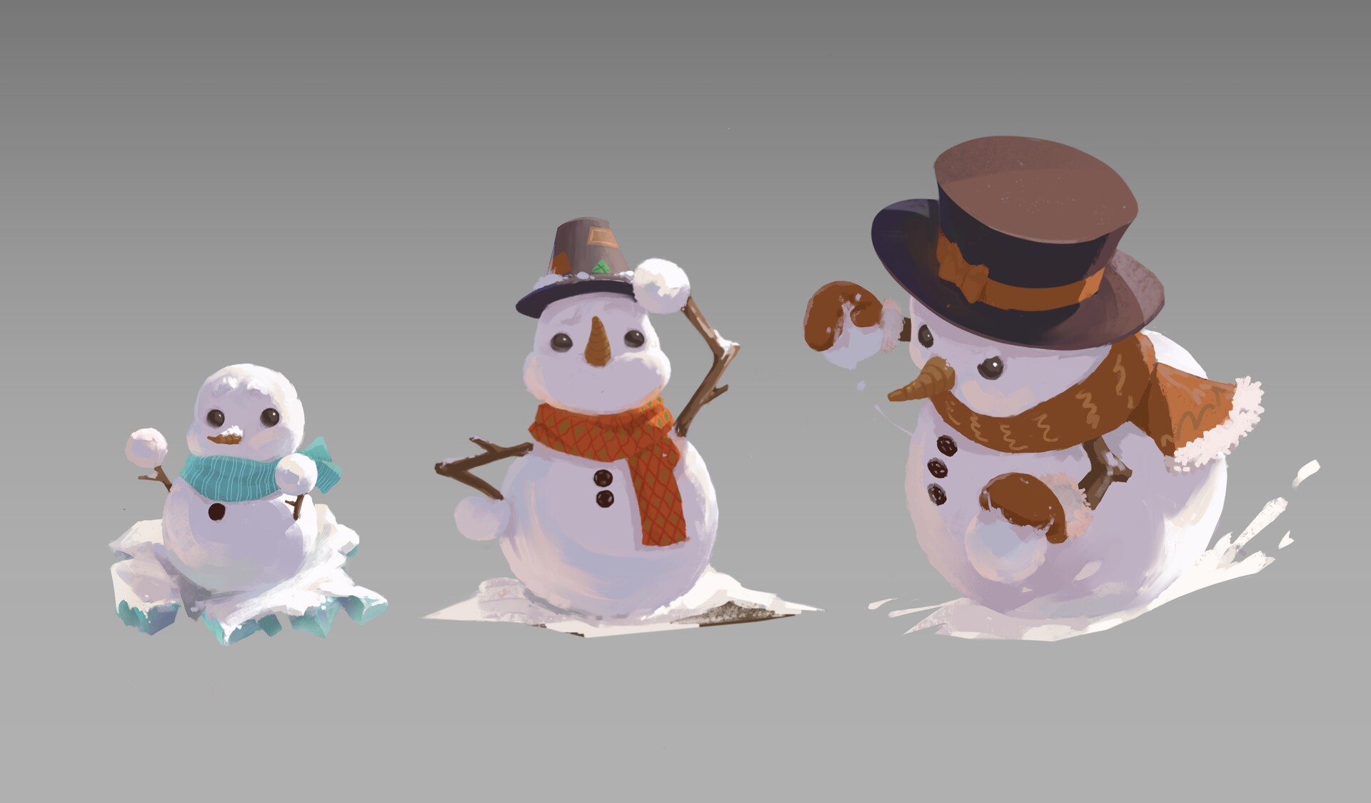 ArtStation - Snowman