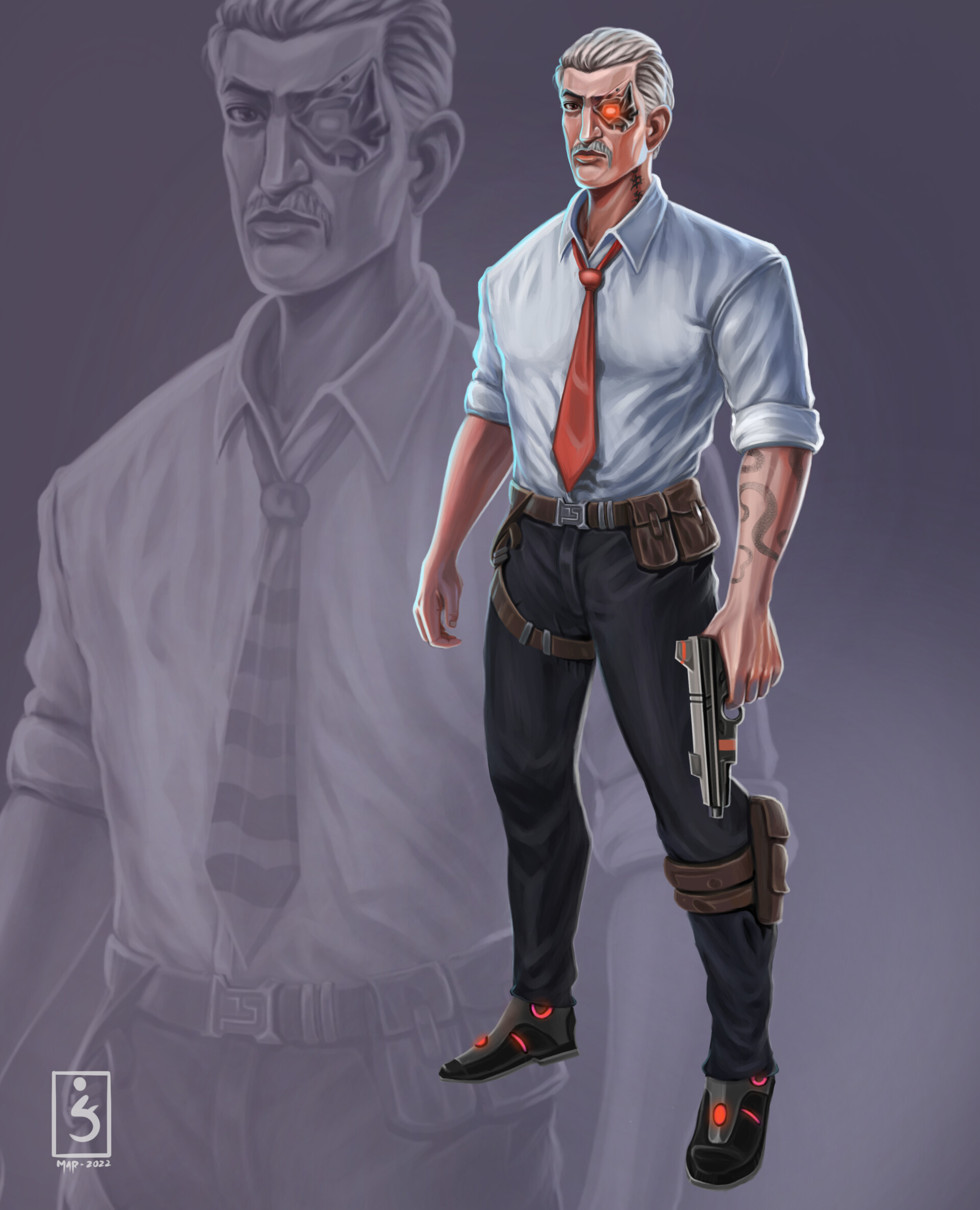 ArtStation - Agent Jon