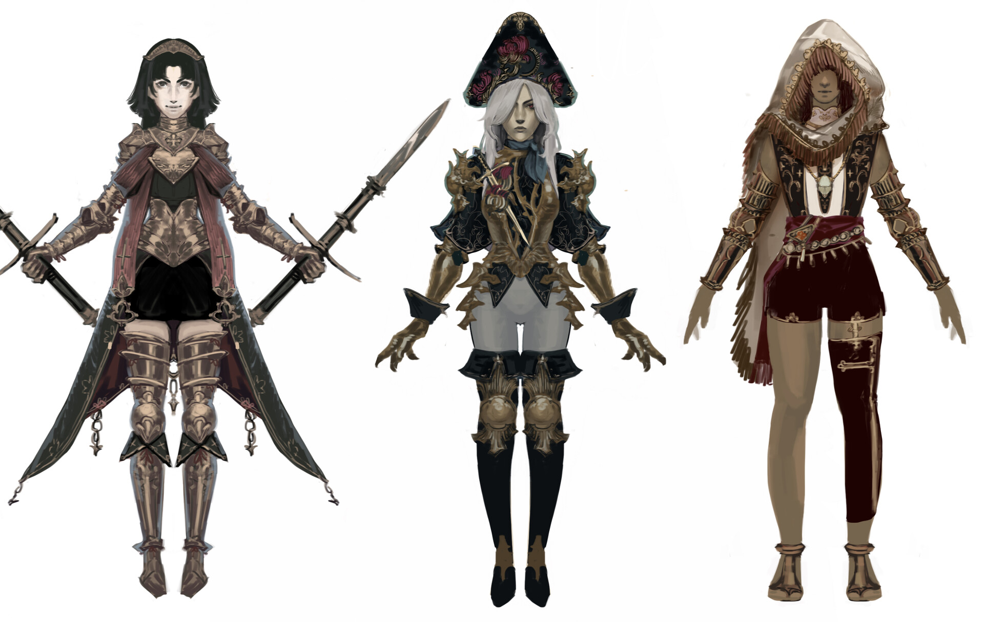 Giulia Carli - Characters sketches - 2022