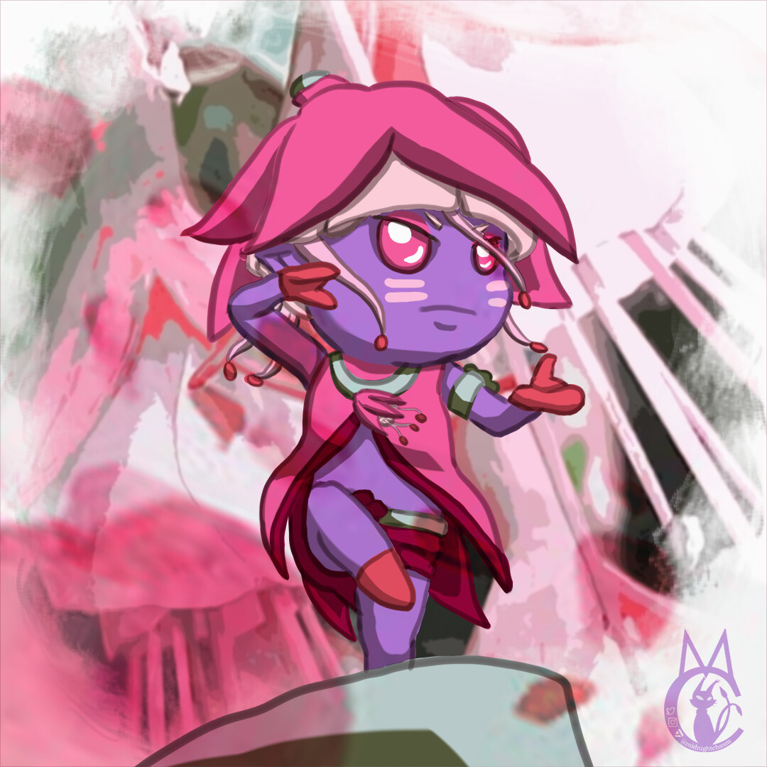 ArtStation - Chibi Fuchsia Fae