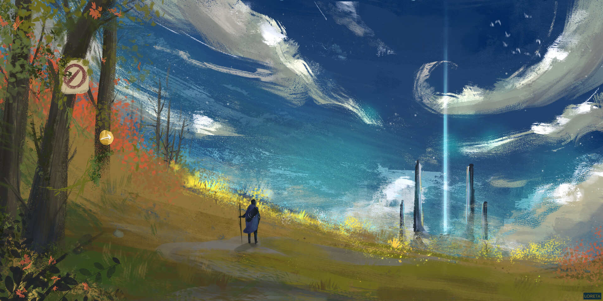 ArtStation - Beam of Light