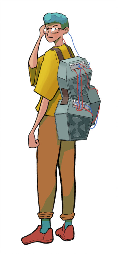 ArtStation - A Man and his Machines