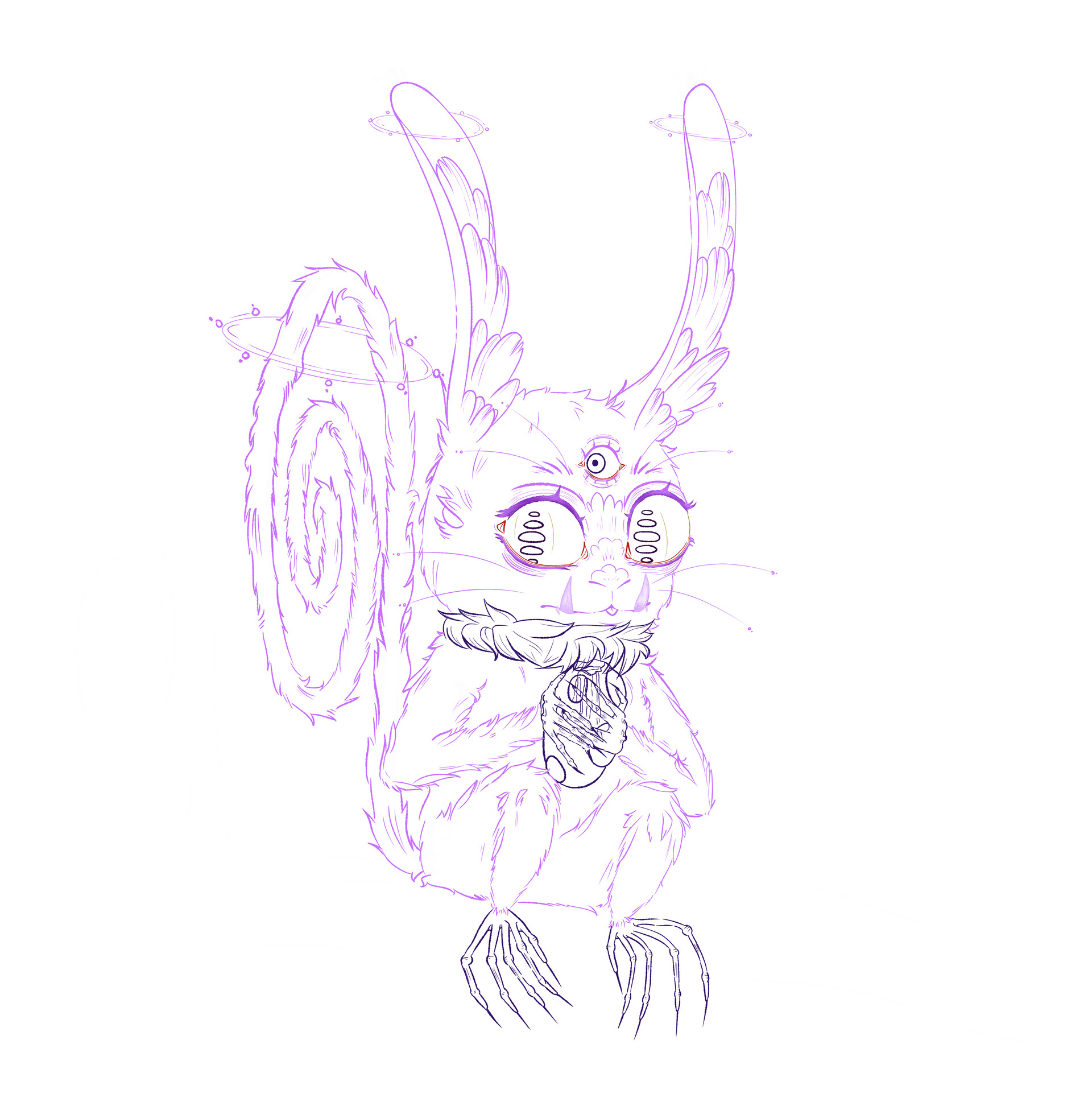 ArtStation - Gremlin Creature Sketch