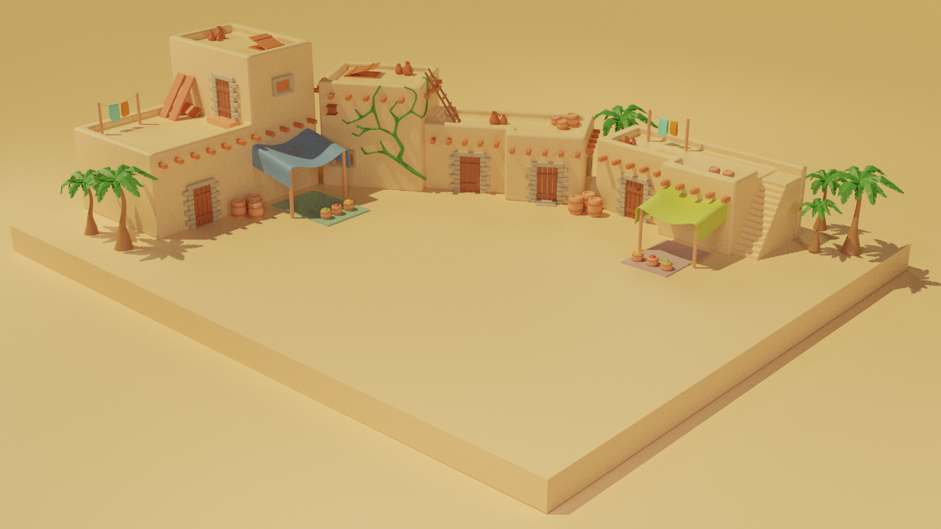 ArtStation - Ancient Arab City