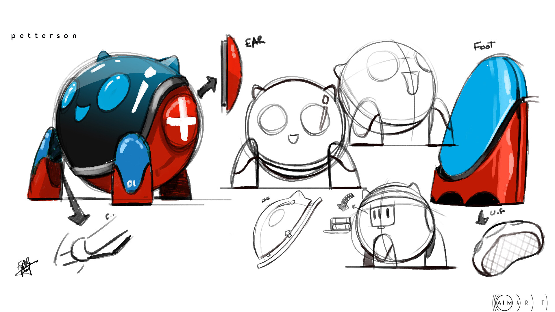 AIMART - Prop design