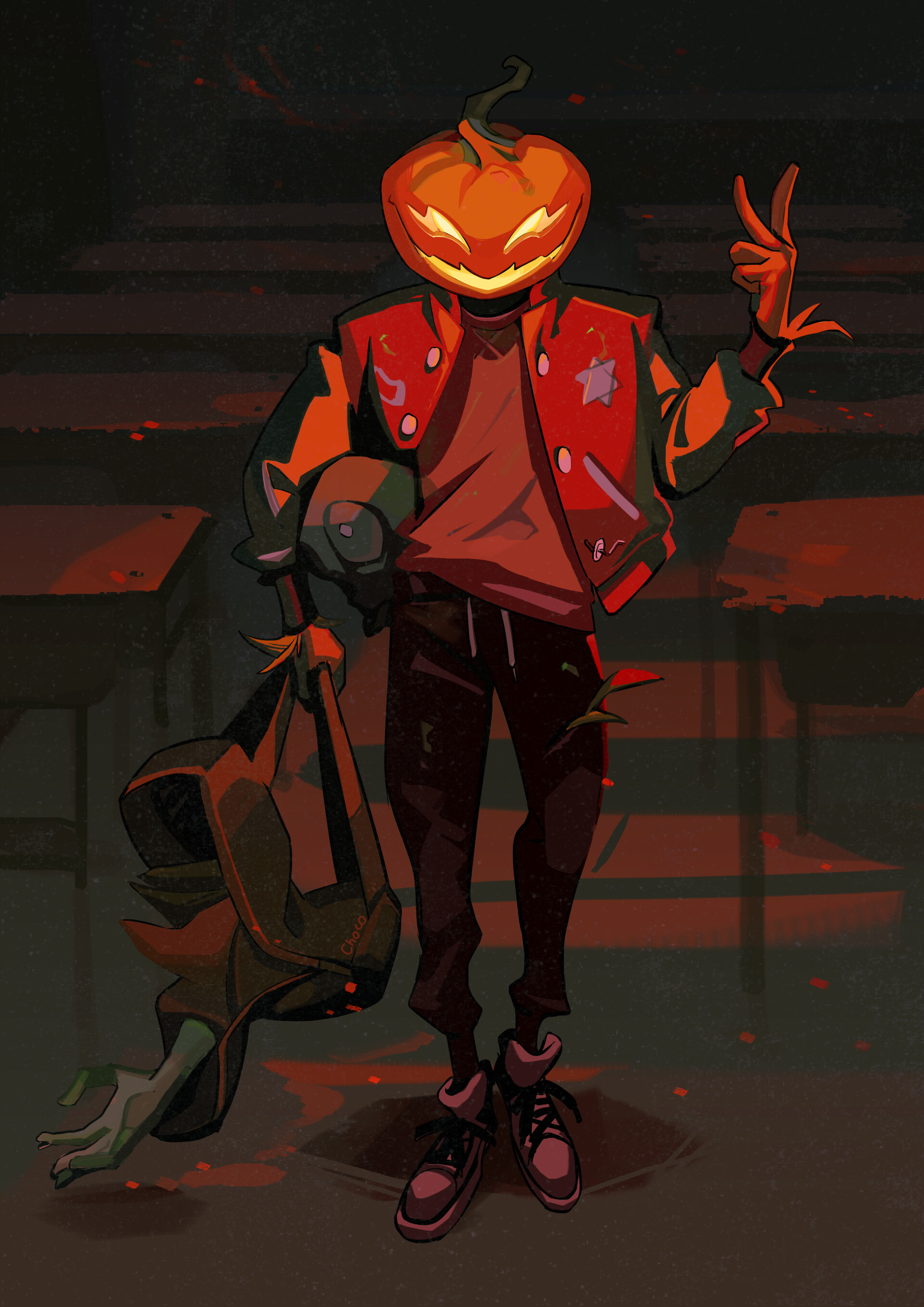 ArtStation - Pumpkin guy