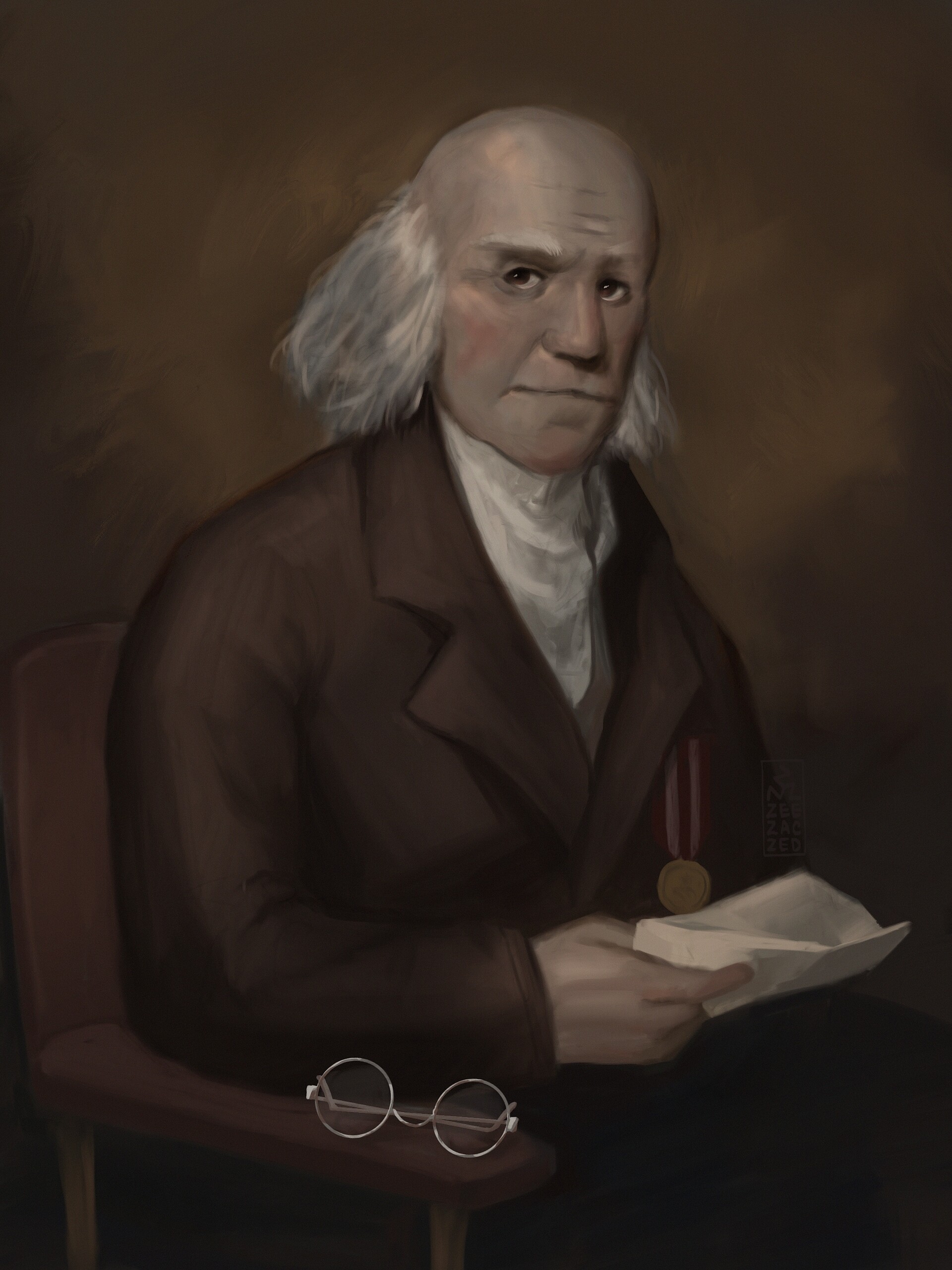 ArtStation - Old Timey Portrait