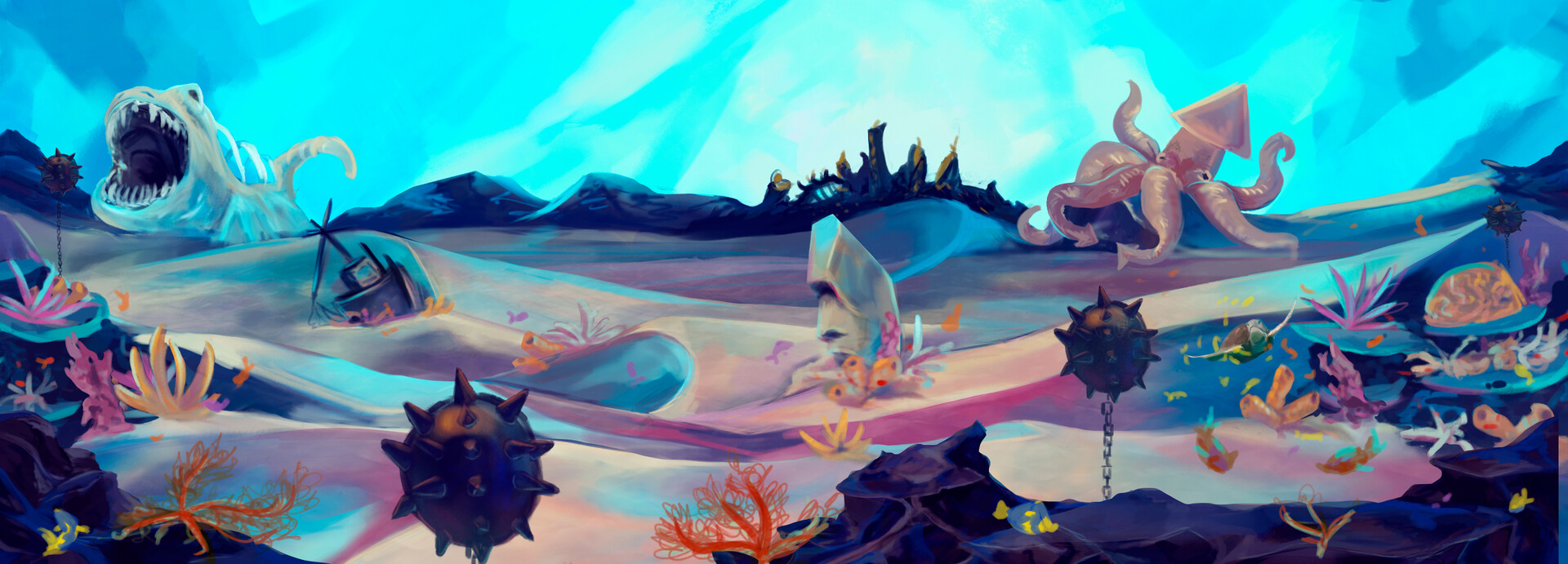 ArtStation - Tree distinct Landscape