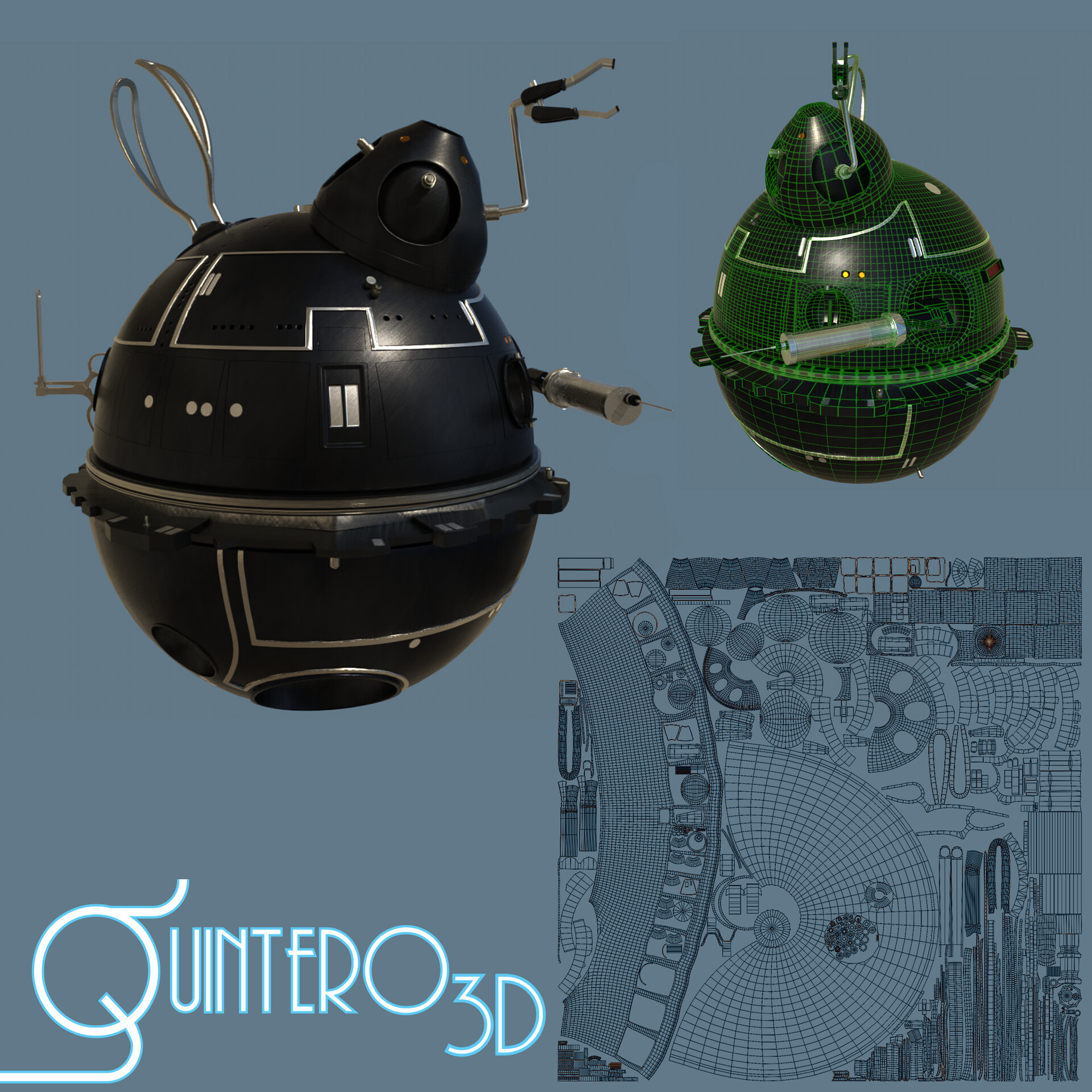 ArtStation - Star Wars: Interrogation Droid