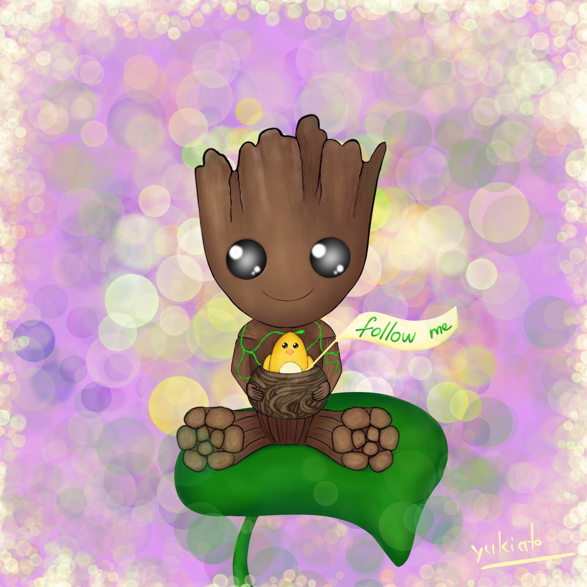 ArtStation - Cute Groot