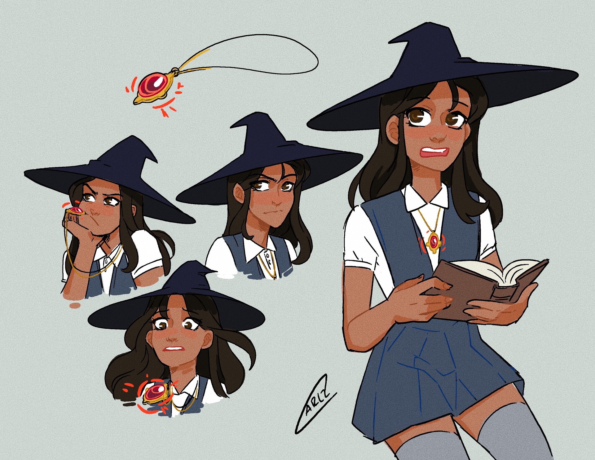 ArtStation - Magic Character Concepts