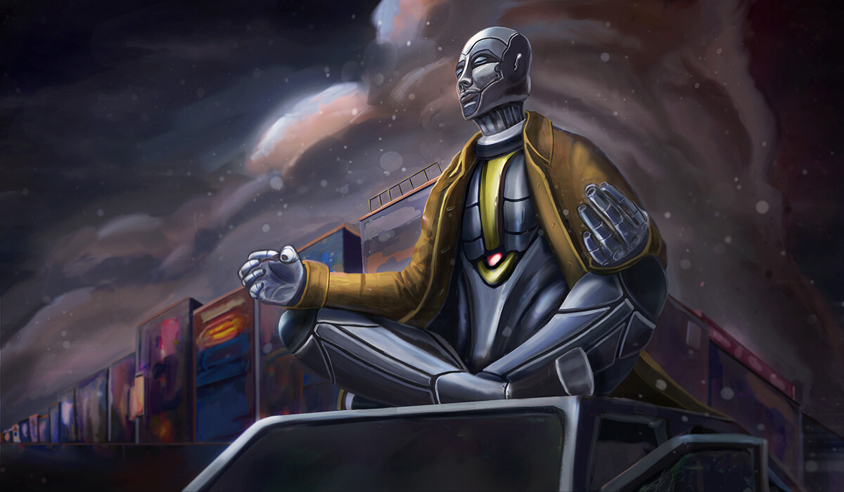 ArtStation - Robot Yogi