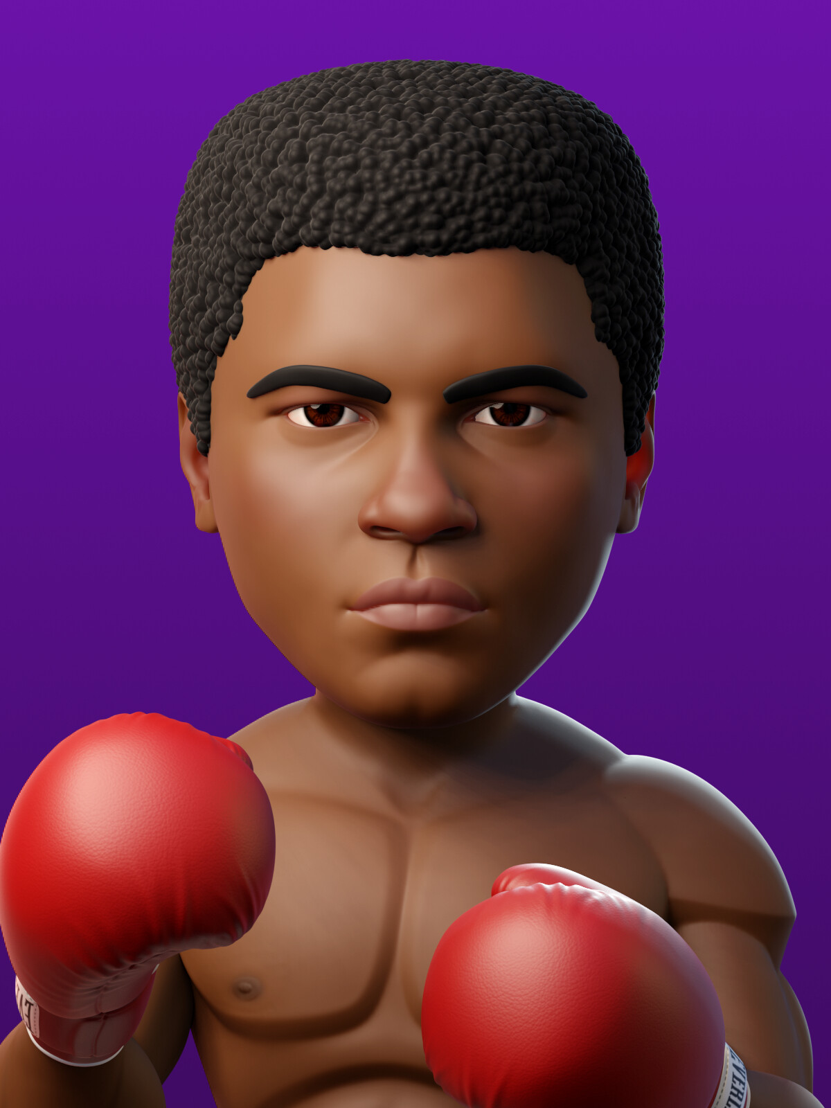 The Official Website of vector portrait artist Jeng. - Muhammad Ali