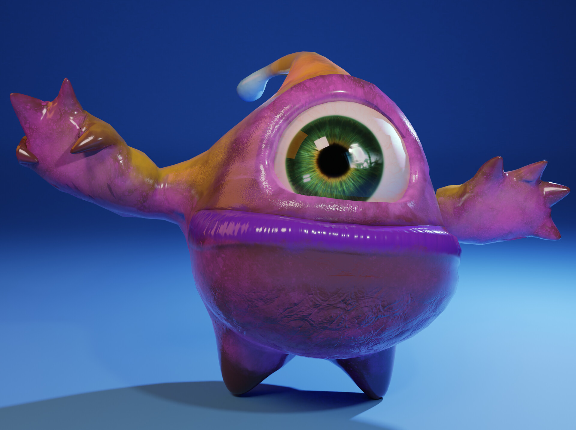 ArtStation - Friendly Monster