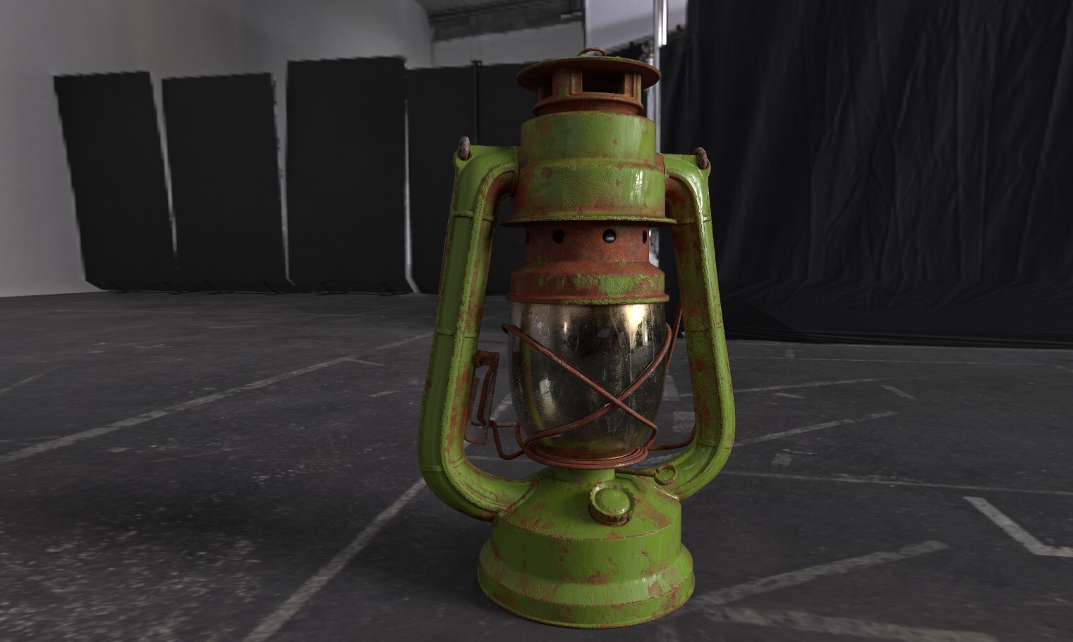 ArtStation - Lantern Texturing (WIP)