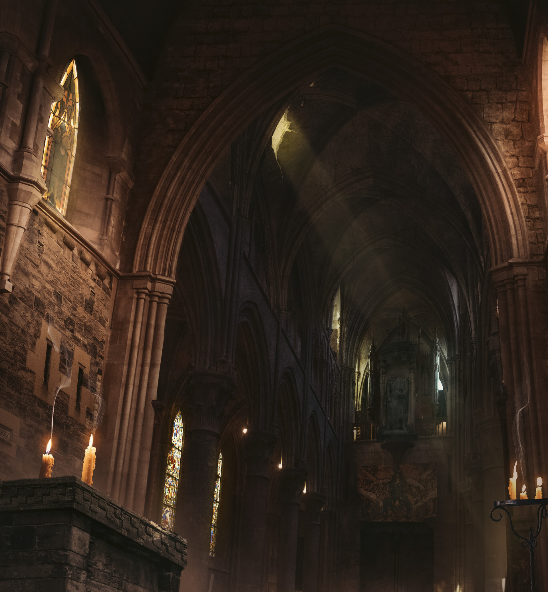 ArtStation - Evil background