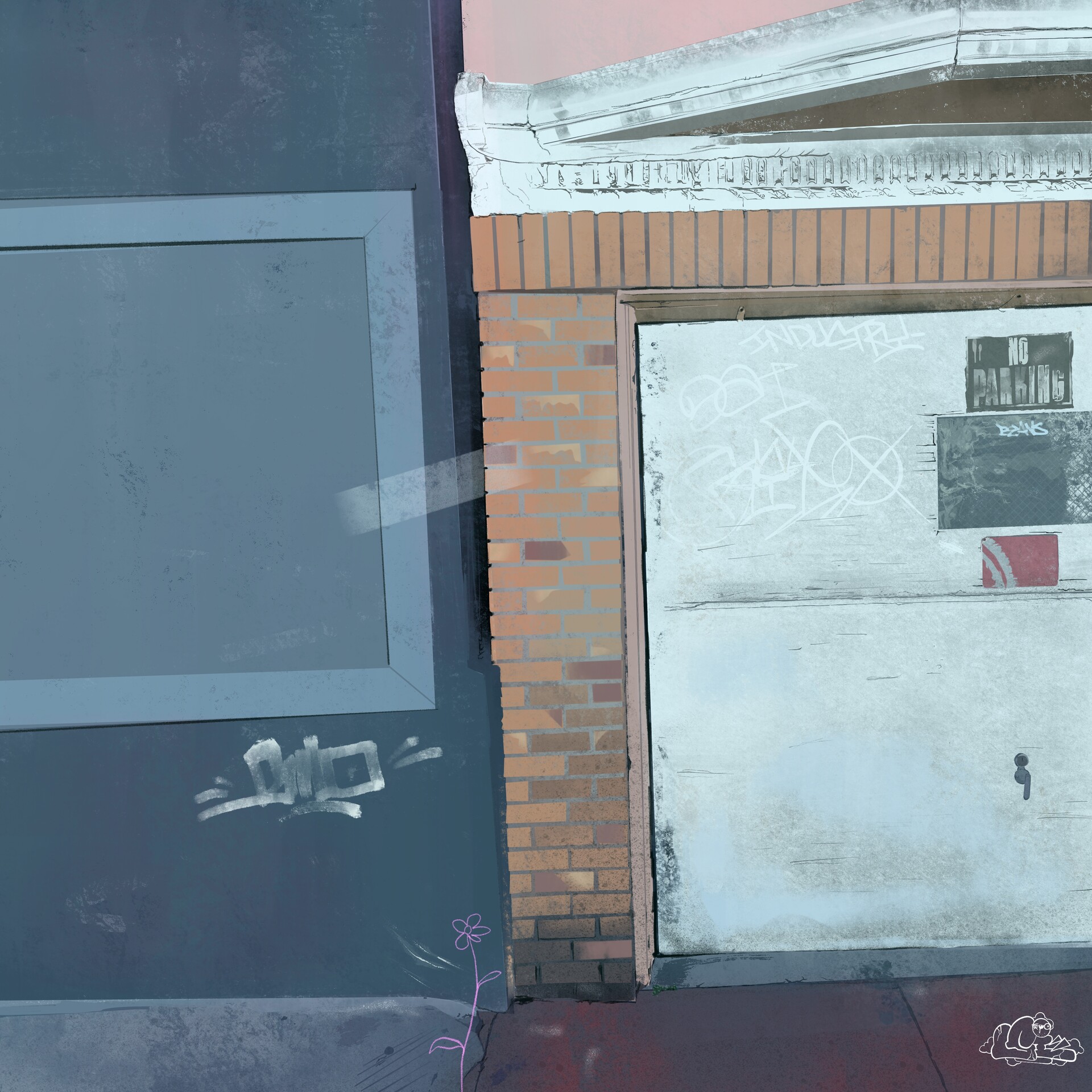 ArtStation - Sign on Wall #3 - Silovski