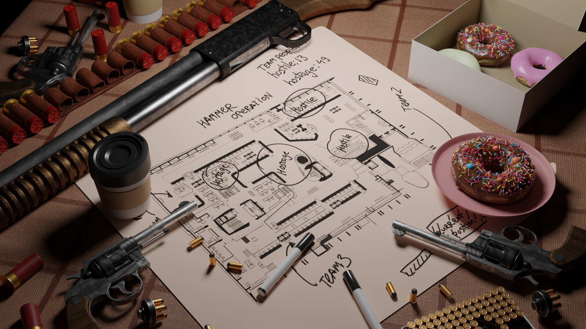 ArtStation - Police Raid