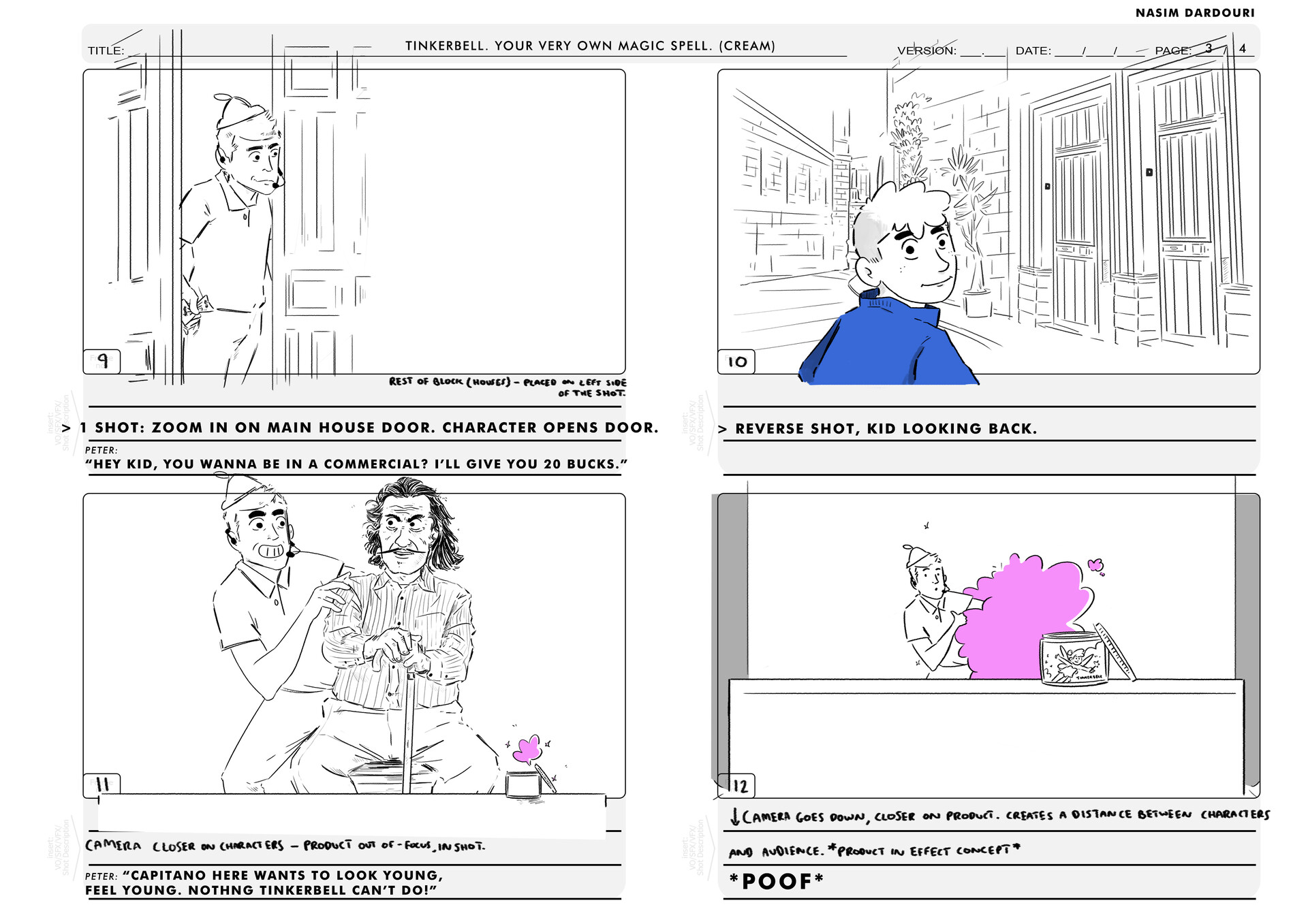 Nasim Dardouri - Tinkerbell Advert