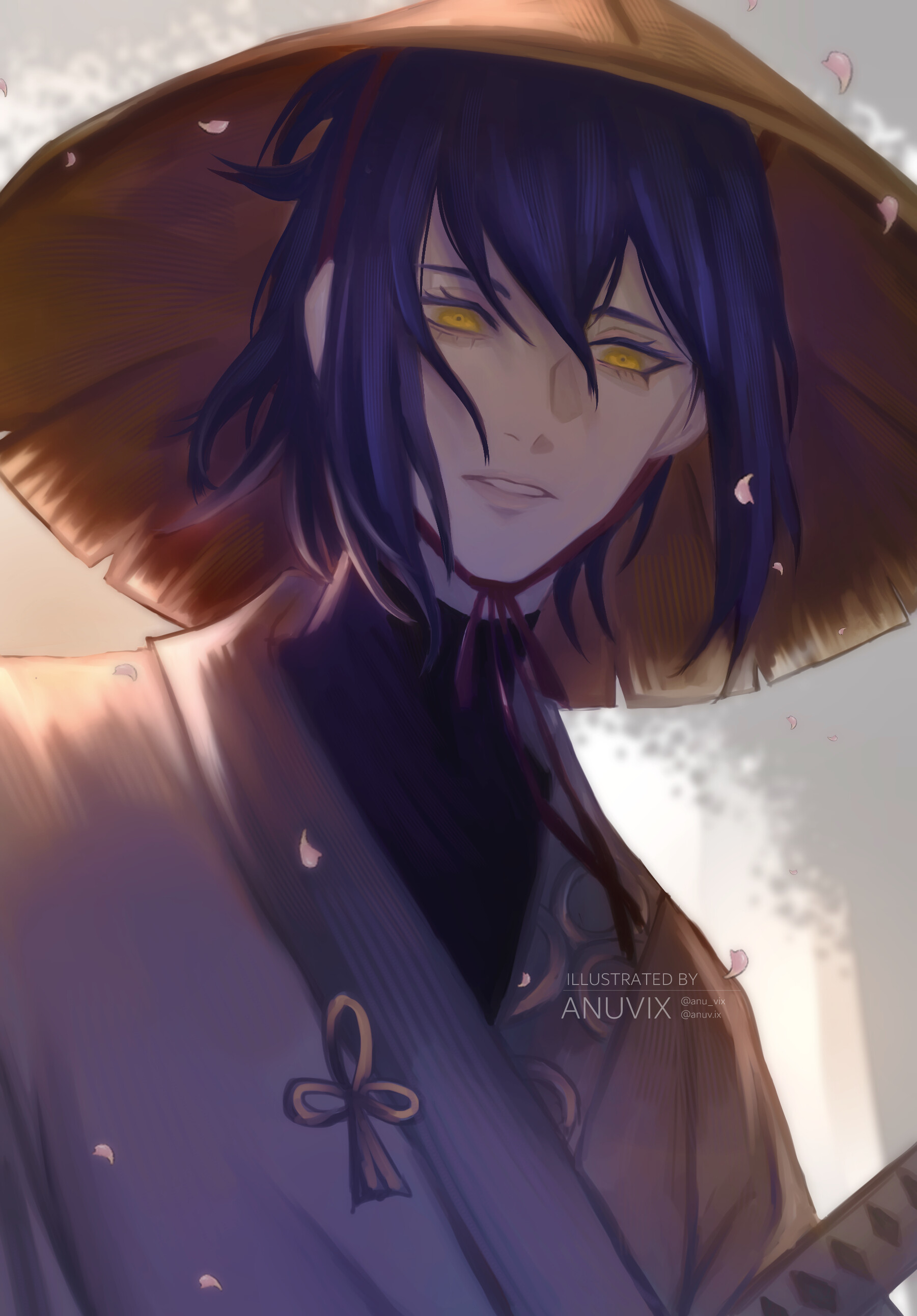 ArtStation - Kujou Sara [Genshin Impact]