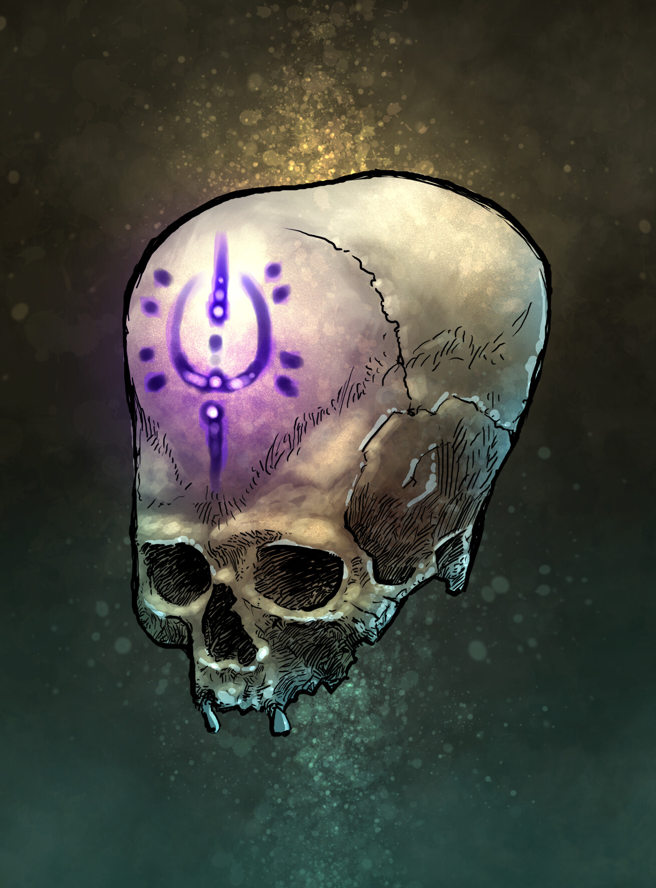 ArtStation - Alien Skull 1