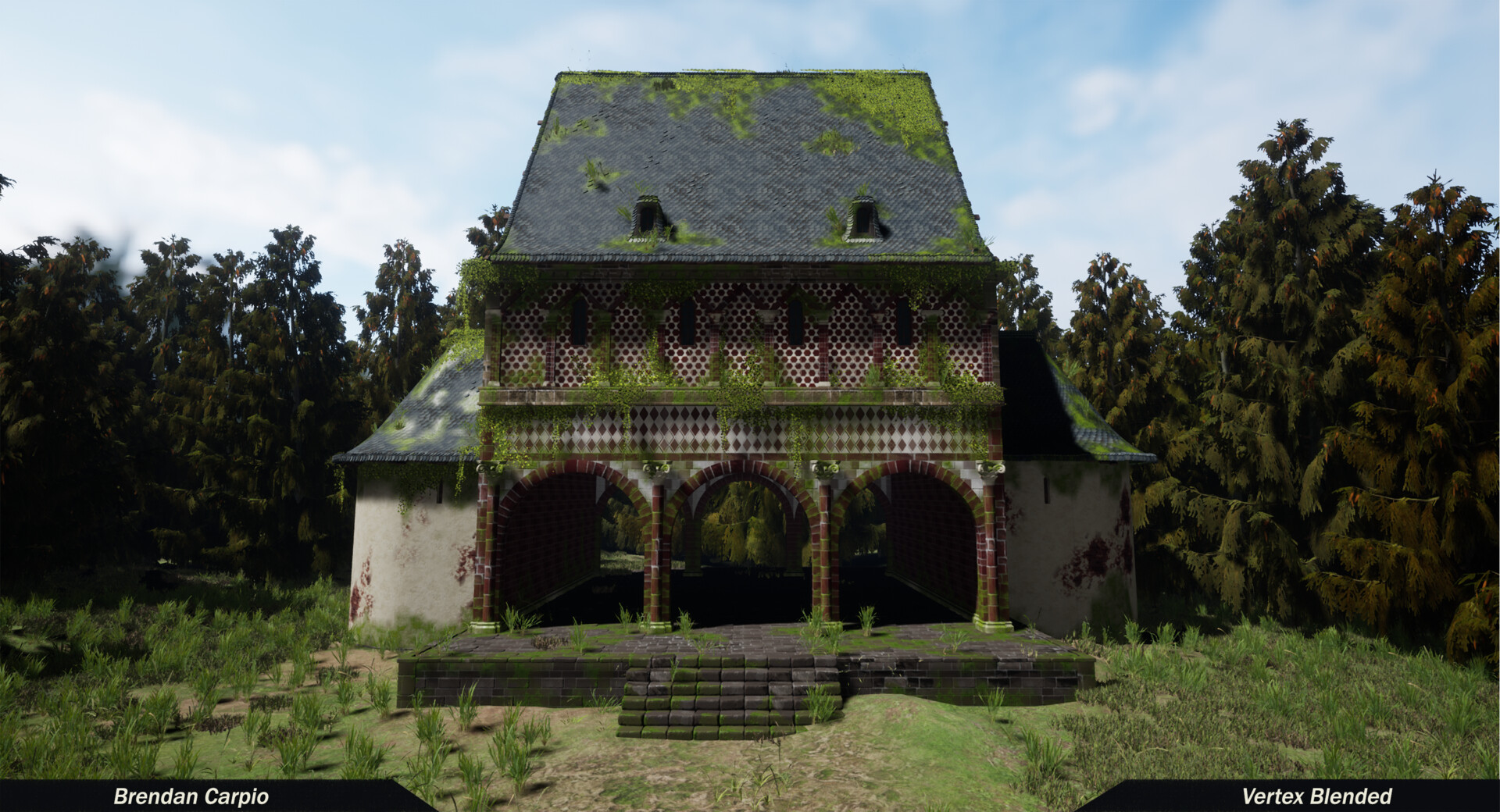 ArtStation - Medieval Abbey