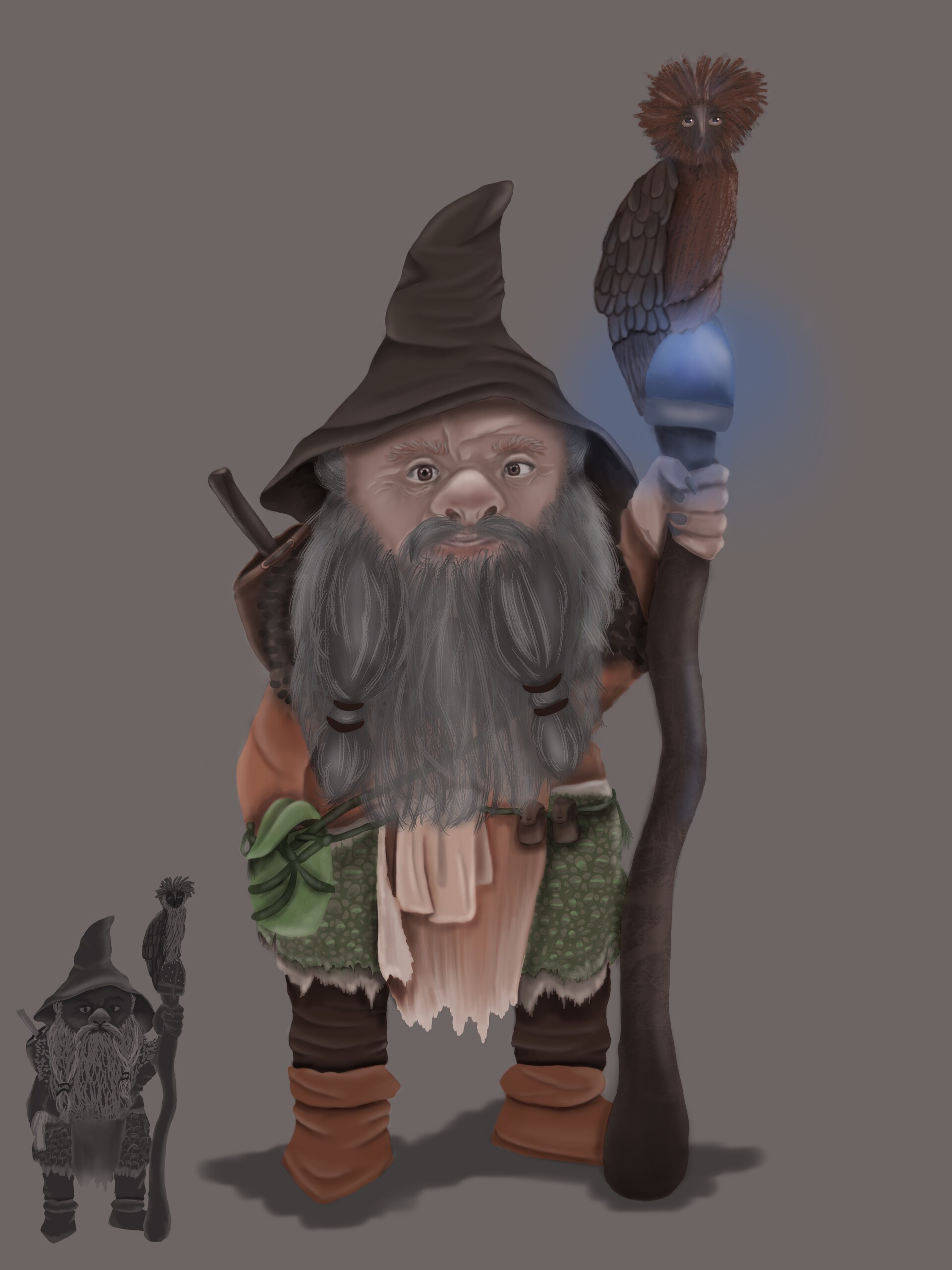 ArtStation - Forest Dwarf