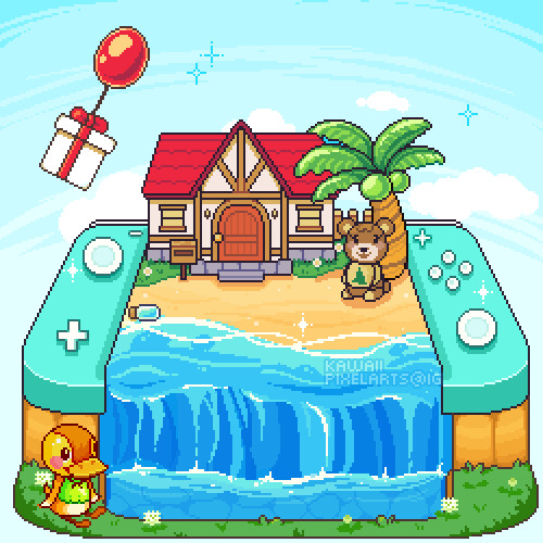 ArtStation - ACNH Switch