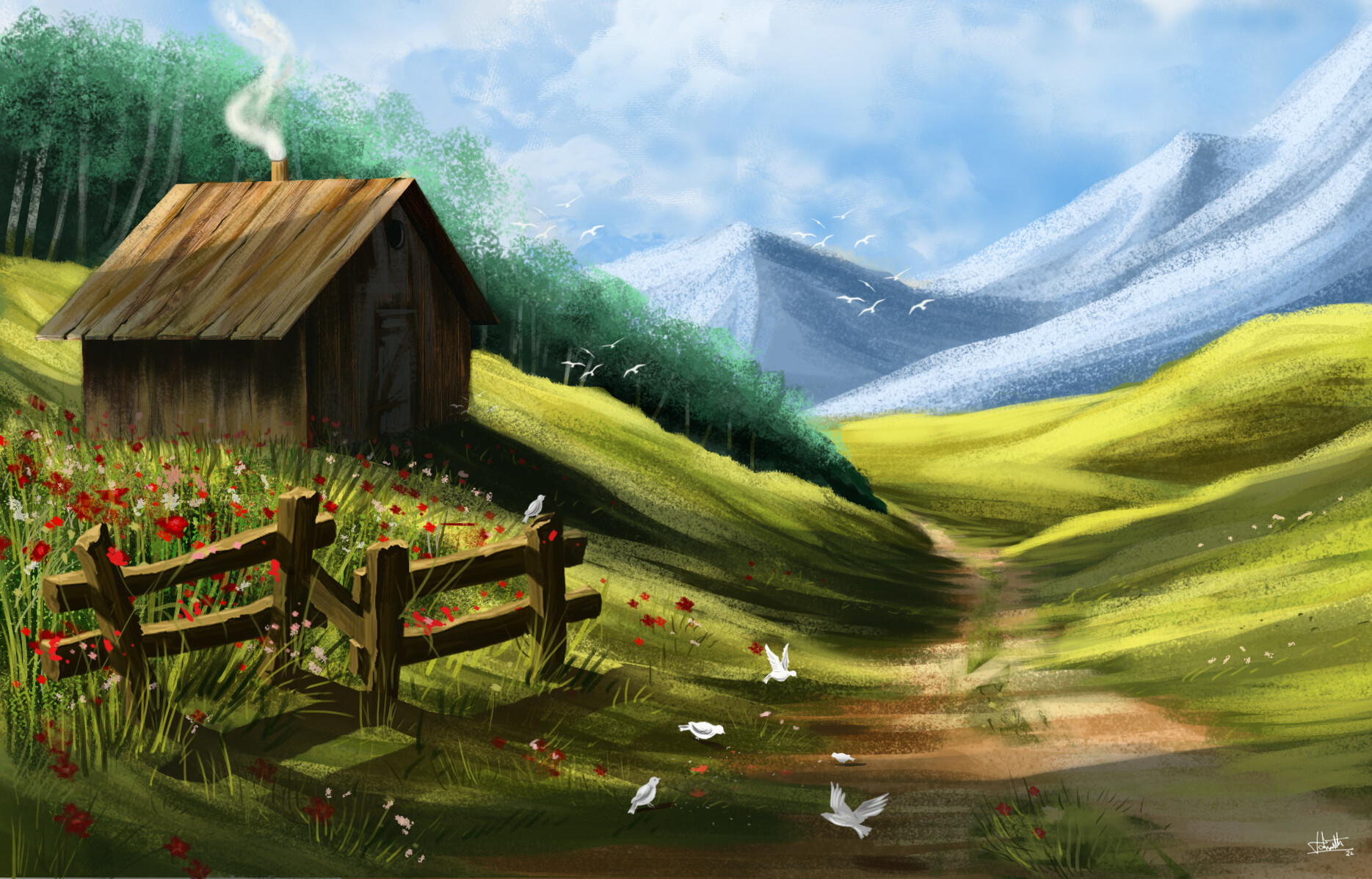 ArtStation - Environment study