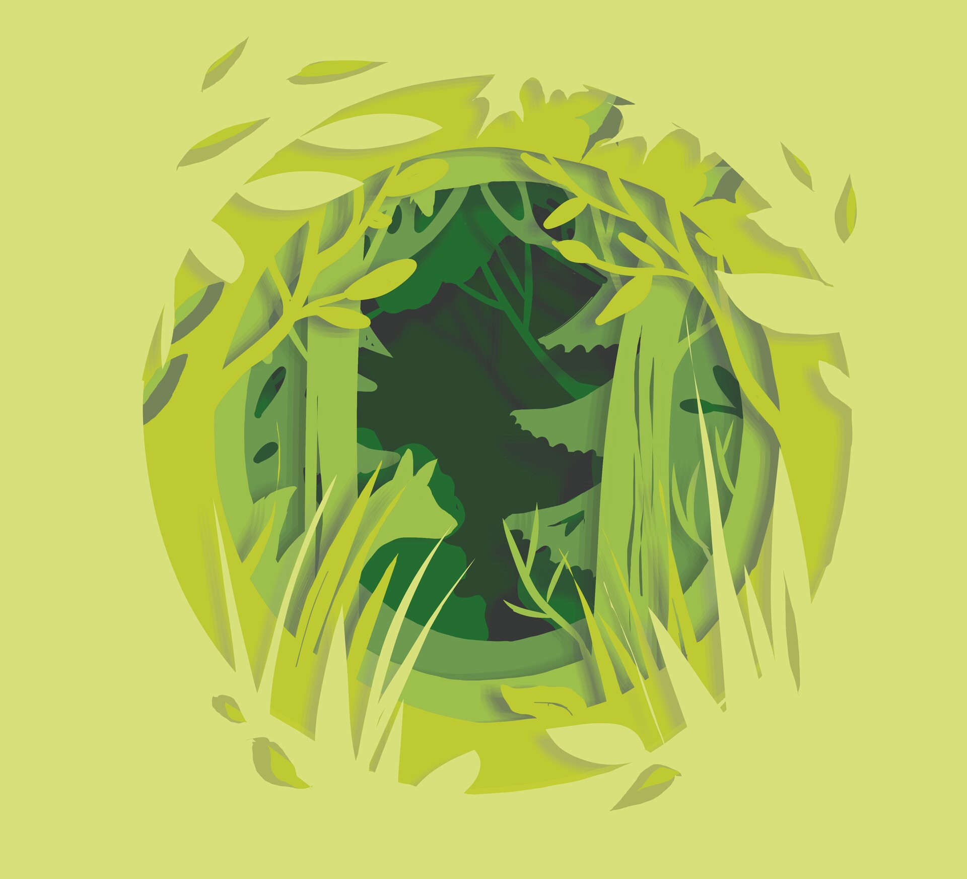 ArtStation - Magic forest