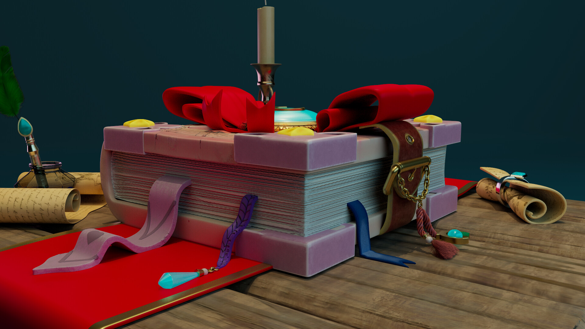 ArtStation - The Magic Book