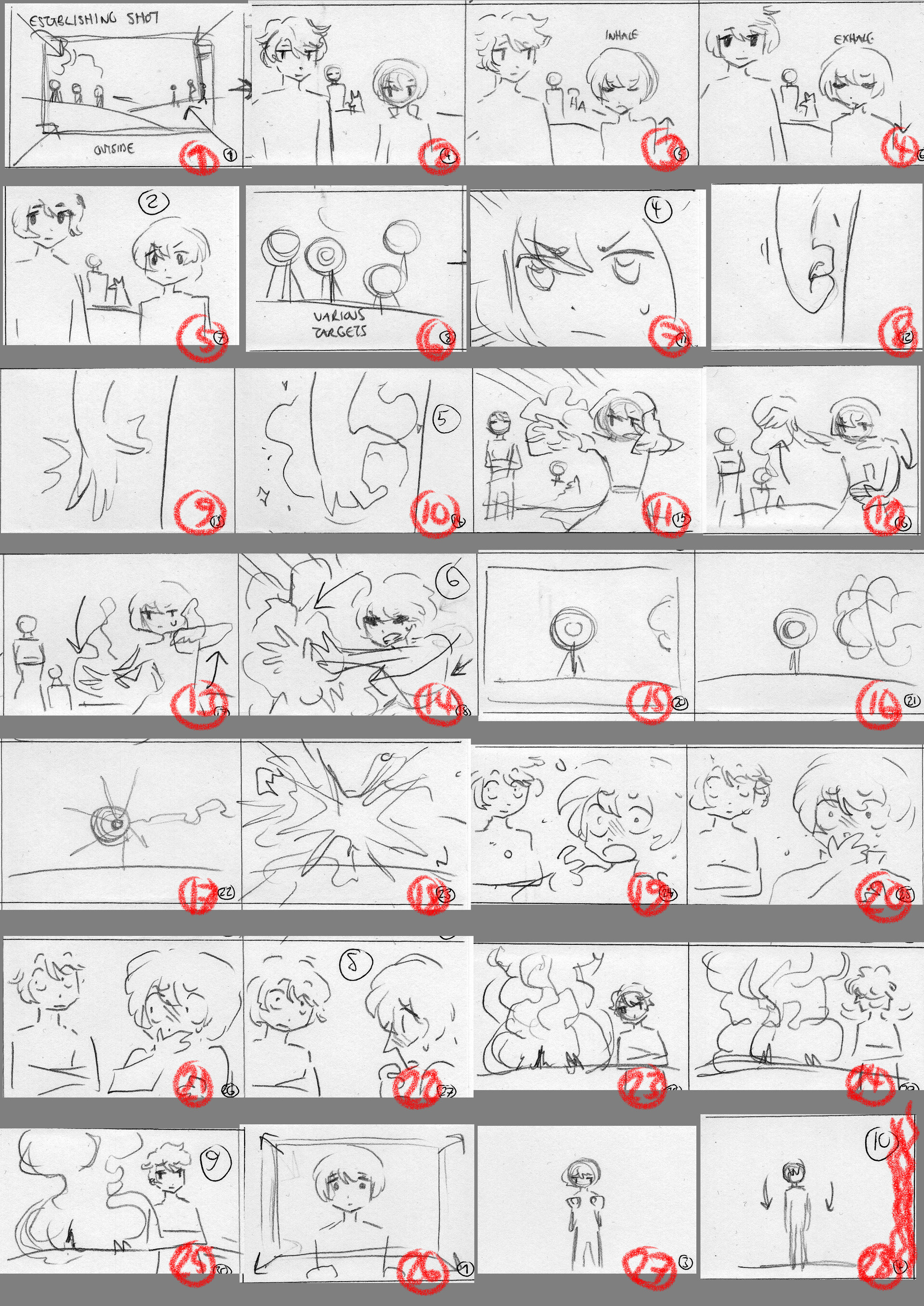 ArtStation - Misfire Animatic Storyboards