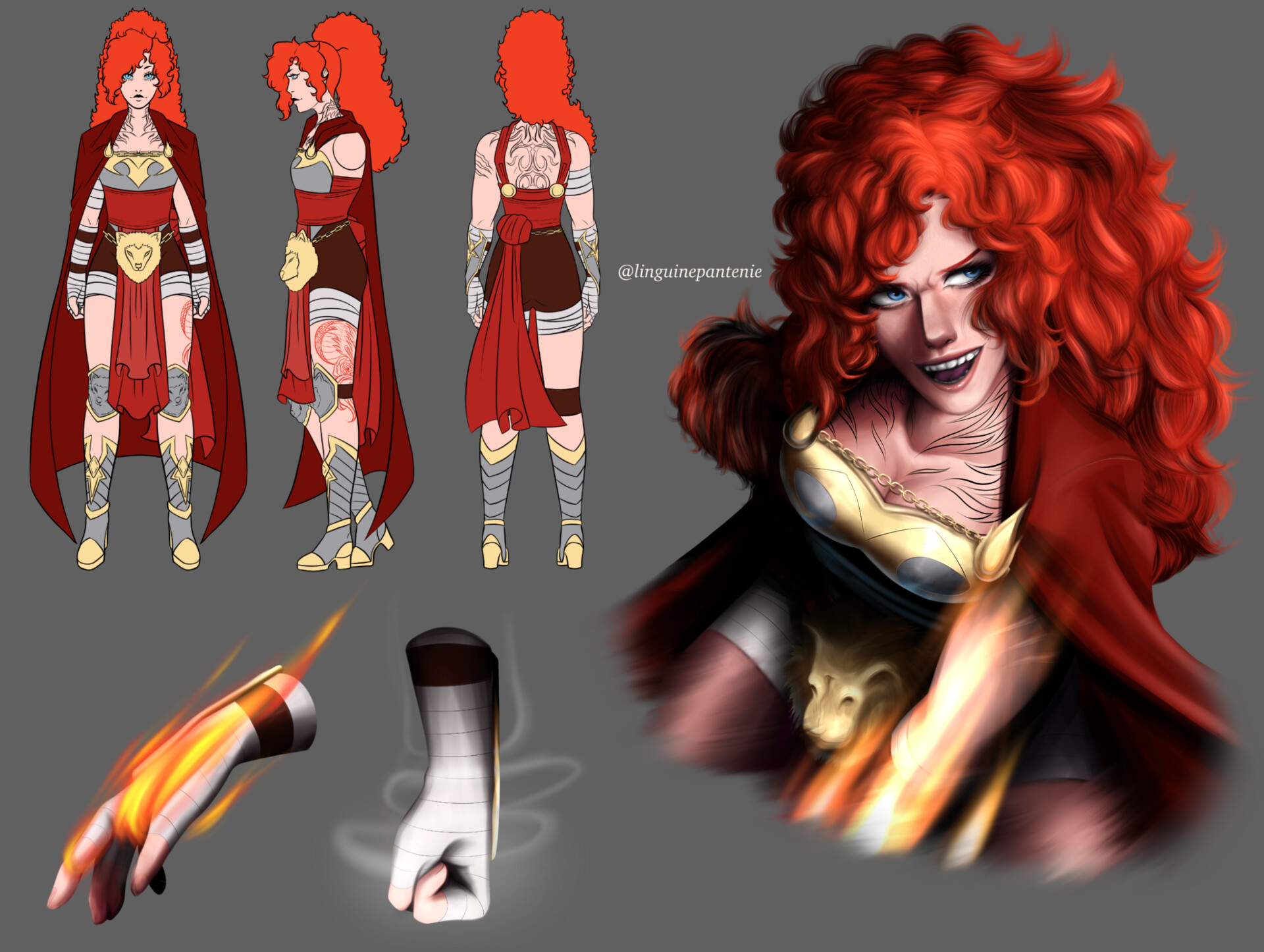 ArtStation - Edana - OC - Concept Art