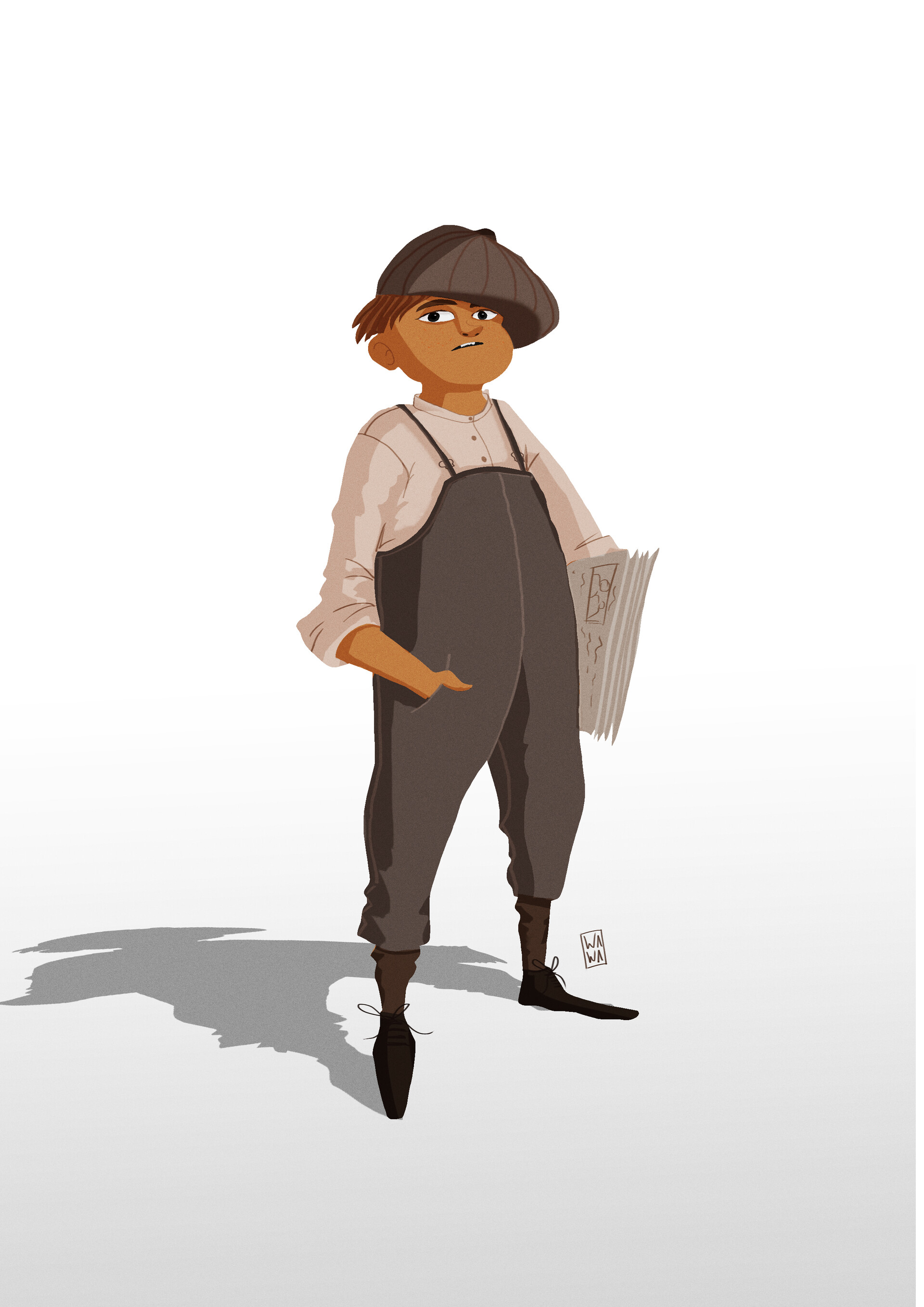 ArtStation - newsboy