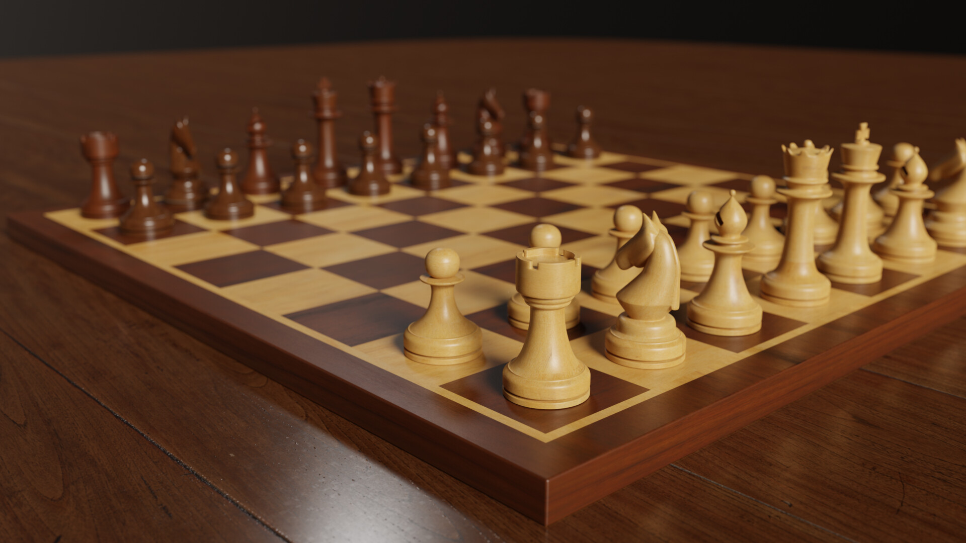 ArtStation - Chess render
