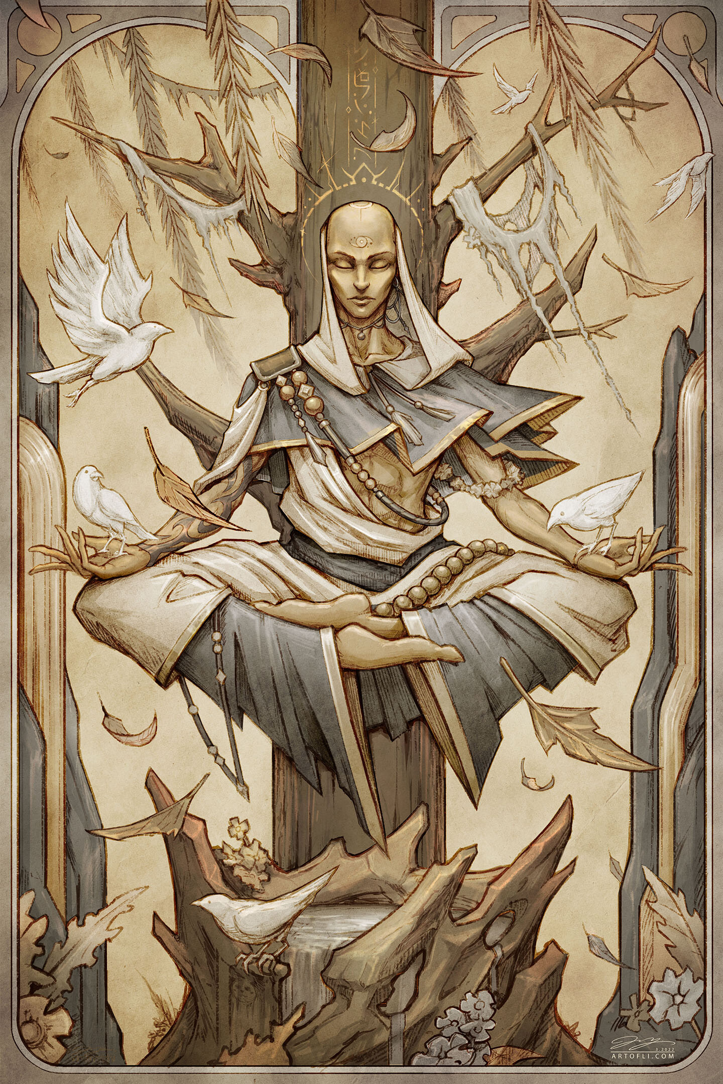 ArtStation - Camuel, Angel of Peace