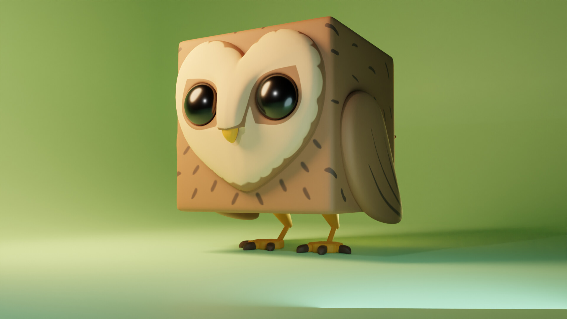 ArtStation - Default Cube Owl
