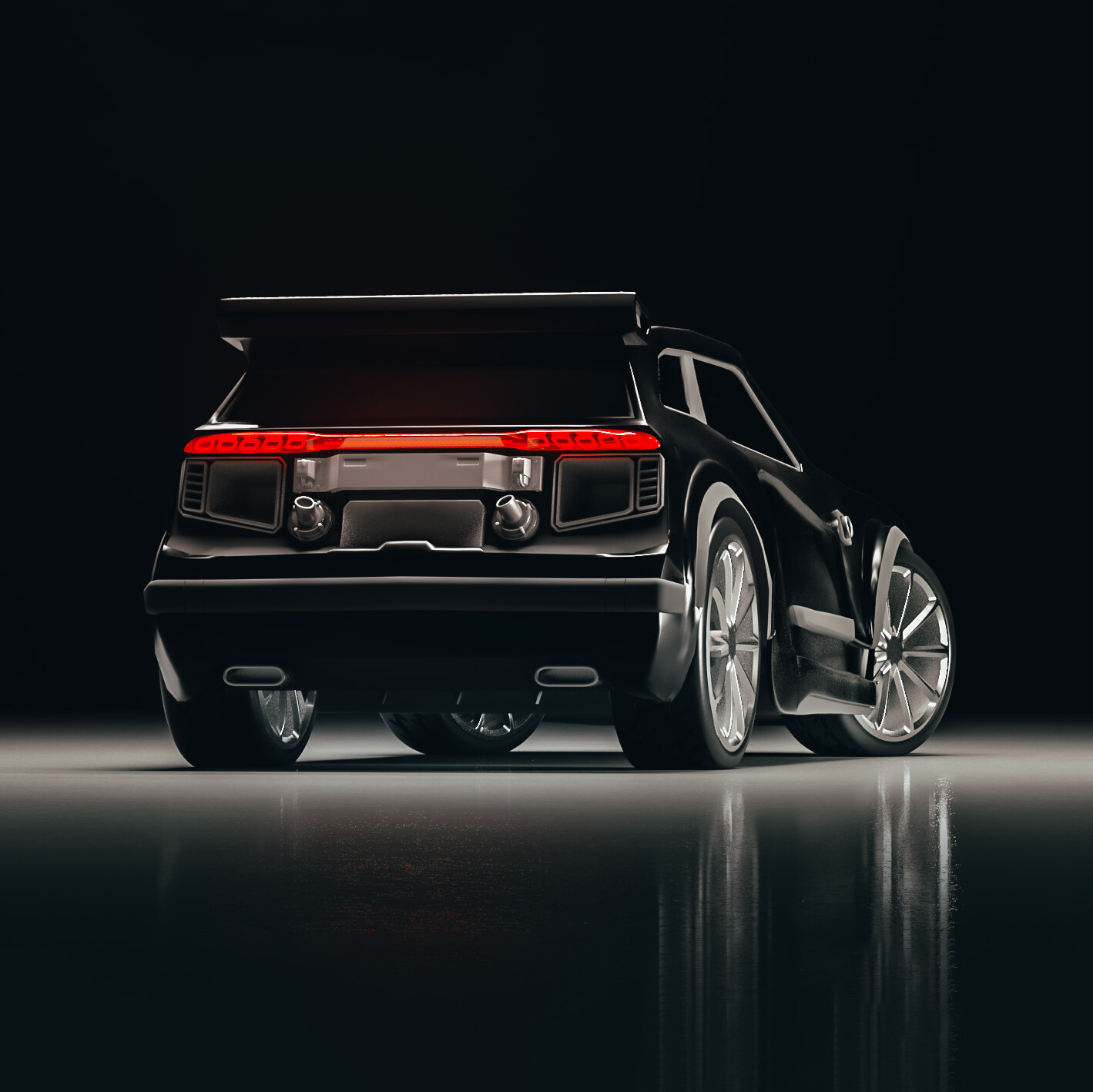 Lorenzo Baraldi - Rocket League Fennec car Artwork