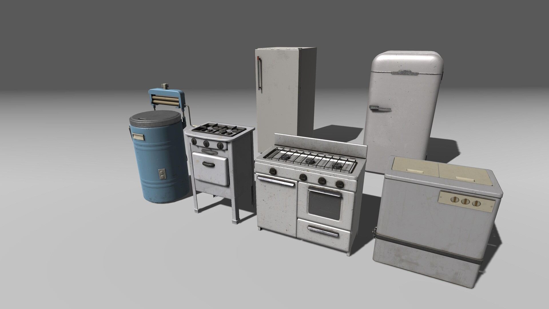 ArtStation - Soviet Kitchen Appliances