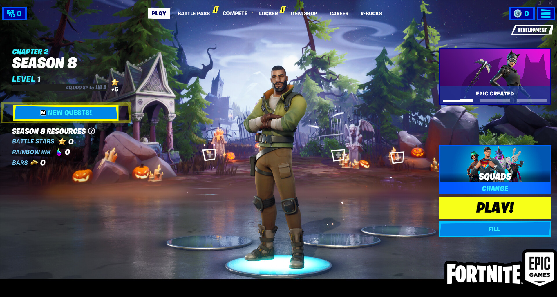 Tobias Koepp - Fortnite - Lobby Screens, Marketing Shots, Loading Screens