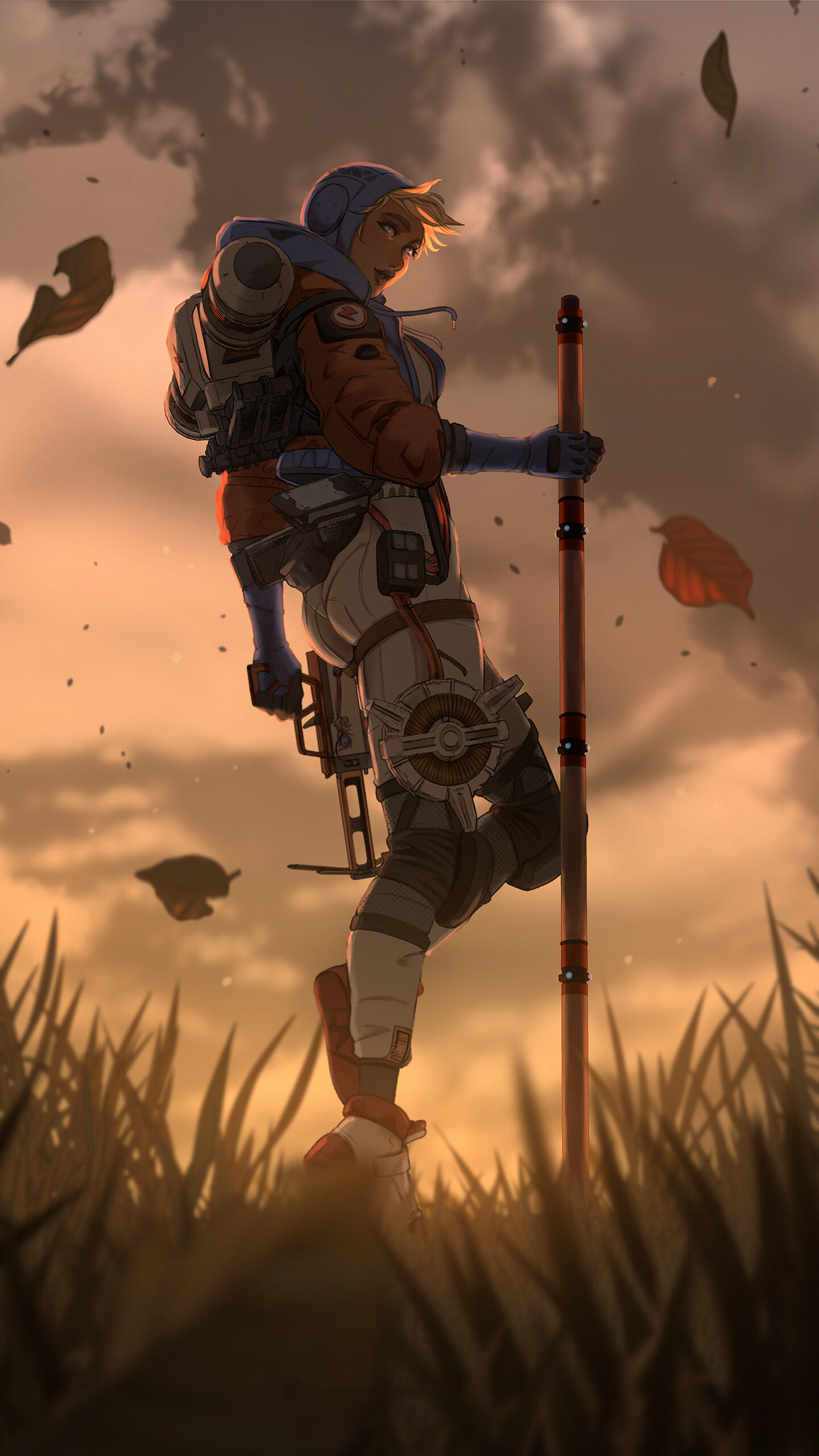 ArtStation - Apex Legends - Wattson - Sunset