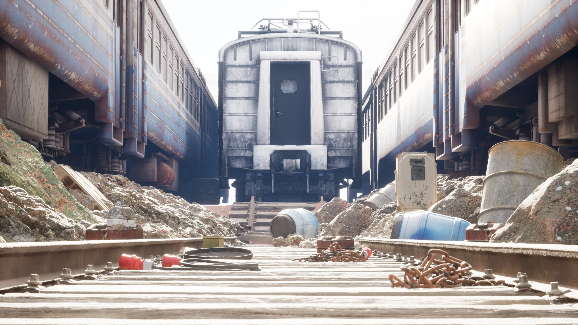 ArtStation - Unreal Engine 5 l Cinematic Train Scene